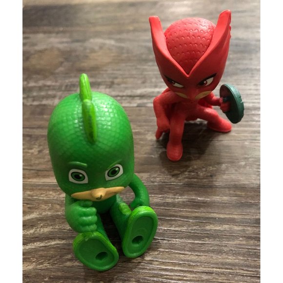 pj masks | Other | Pj Masks Mini Figure Lot Of 4 Night Ninja Owlette ...